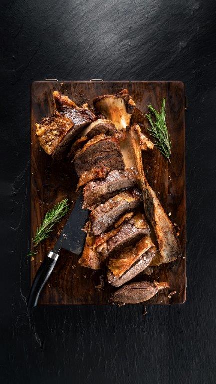 Flat Iron Steak, Schaufelstück mit Knochen, TK - Schwarzbach Gourmet