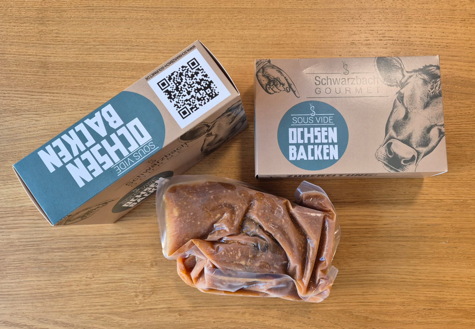 gegarte Rinderbacke mit Soße - Schwarzbach Gourmet